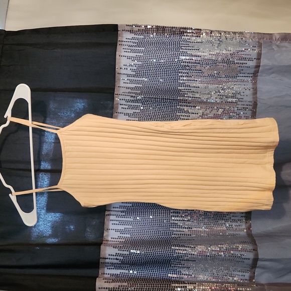 SHEIN | Dresses | Shein Tan Dress | Poshmark
